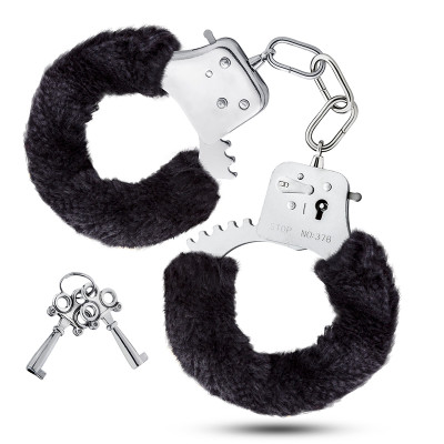 Blush Novelties Temptasia Faux Fur Handcuffs | Cirilla's