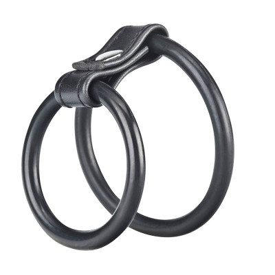 Buy Duo Cock and Ball Ring | Blue Line