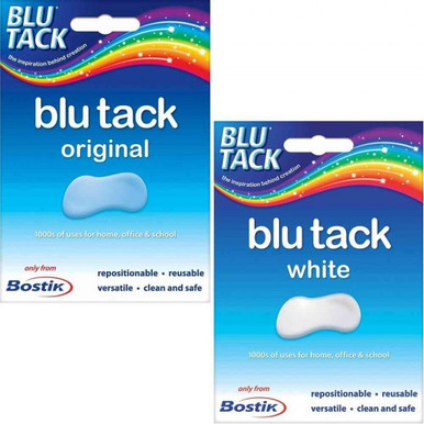 Bostik Blu-Tack 45G 12Packs/Box White