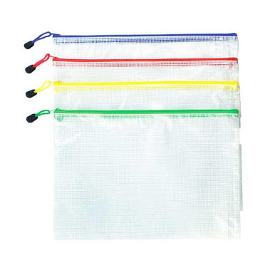 MESH ZIPPED BAG A3 (12pcs/pkt)