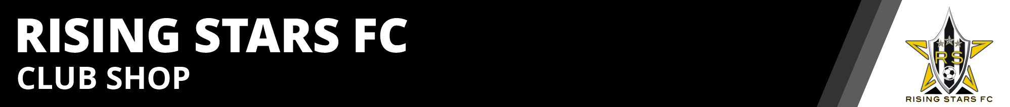 Rising Stars FC Club Shop Senior Sizes