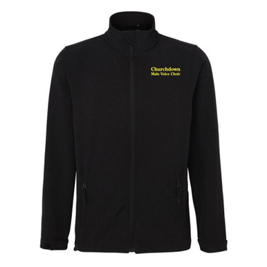 Churchdown Male Voice Choir Black Softshell Jacket