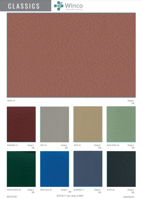 8570 Adjustable Back Treatment Table | Winco Treatment Table