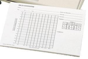 Ambco Audiogram Pad | Audiometer Paper