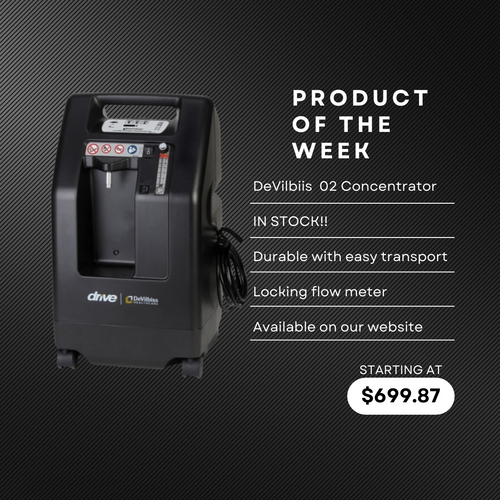 Drive DeVilbiss O2 Concentrator - Med-Stat Medical