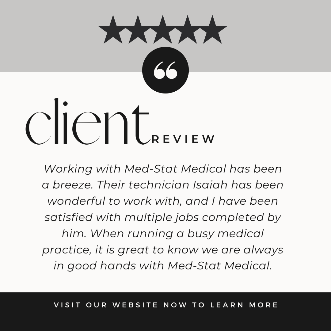 Why Reliable Medical Equipment Service Is Critical - Med-Stat Medical