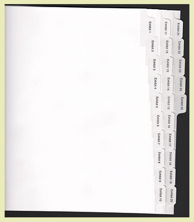 All-State Legal Tabs | exhibitindexes.com