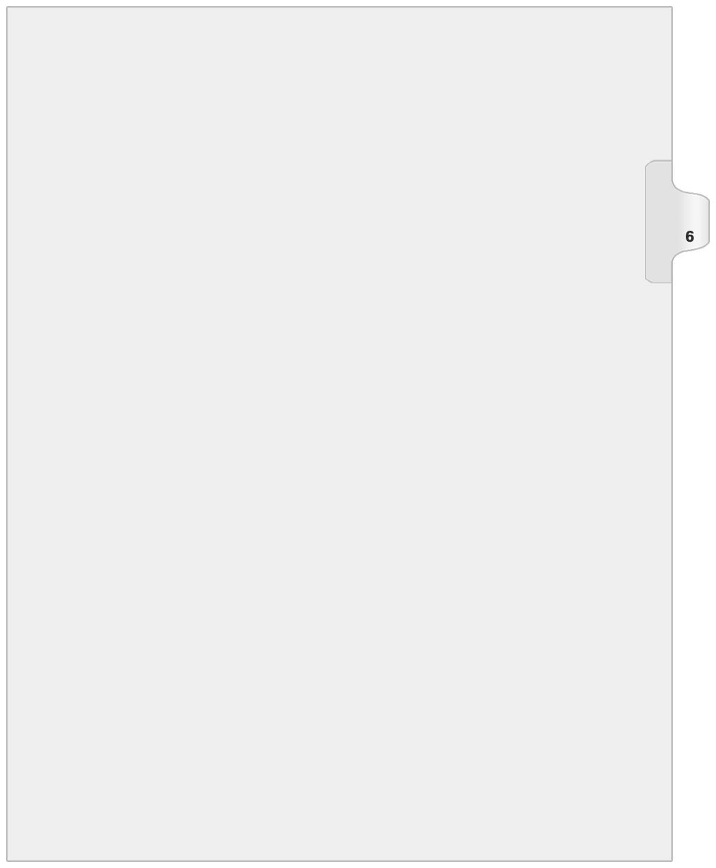 Number Index Tabs, Legal Index Tab Dividers & Numbered Tab Dividers