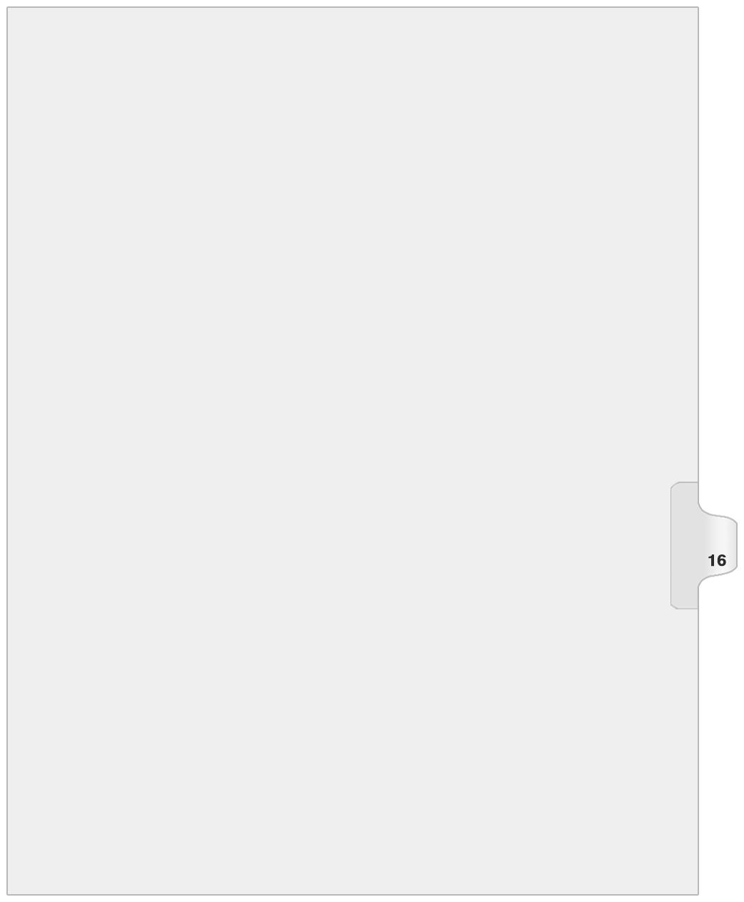 Number Index Tabs, Legal Index Tab Dividers & Numbered Tab Dividers