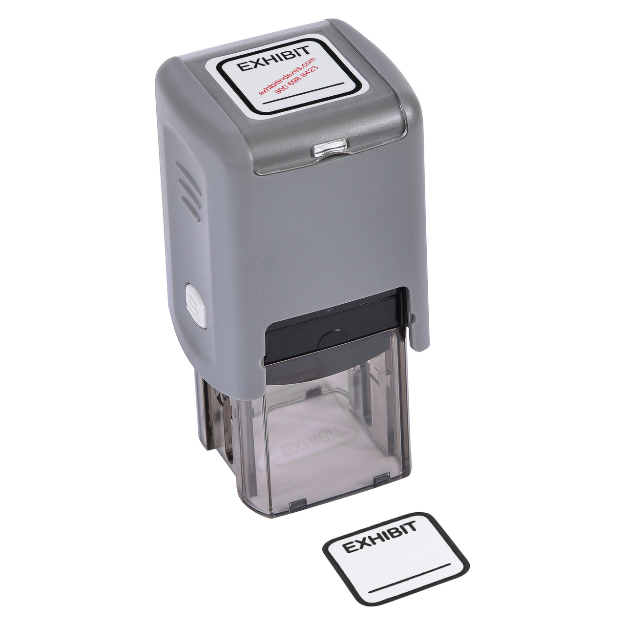 Exhibit Stamp With Border - ExhibitIndexes.com