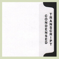 Condensed Transcript Tabs - ExhibitIndexes.com