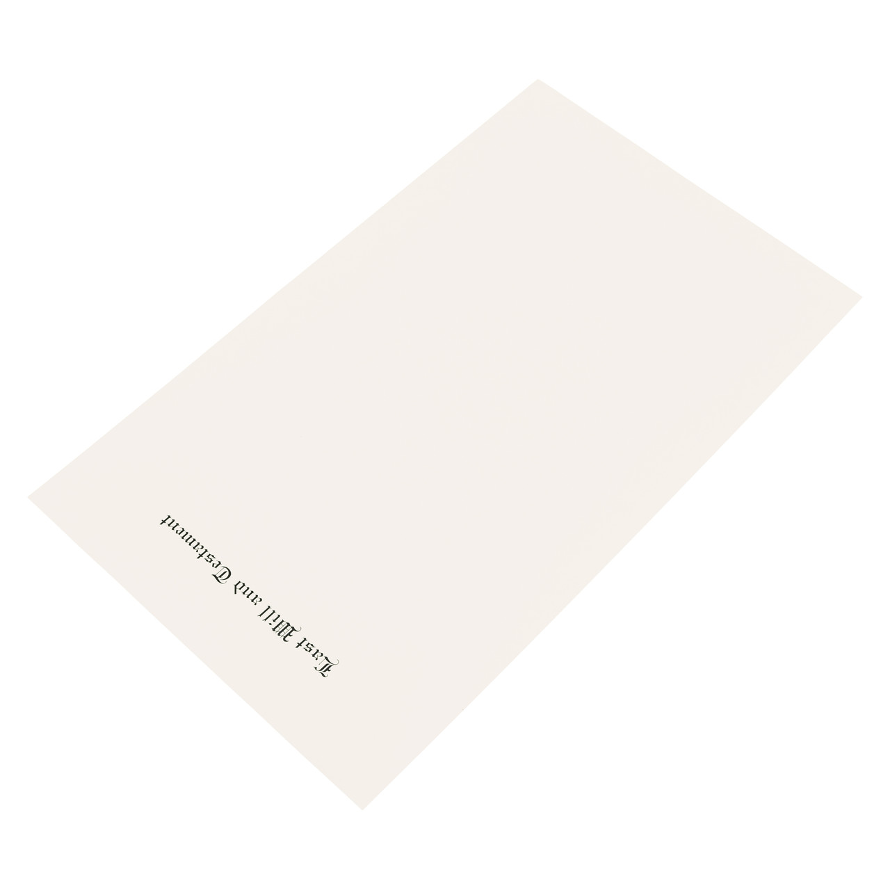 Legal Size Engraved Will Paper 2316 - ExhibitIndexes.com