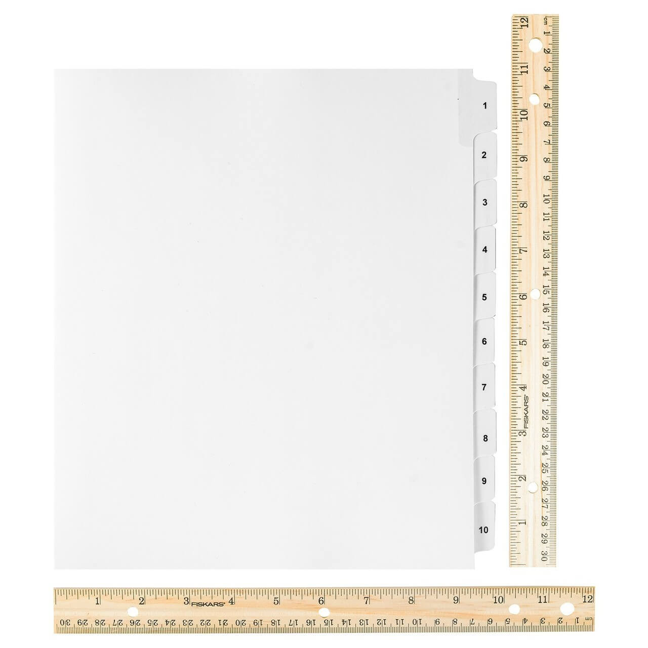 Wide Dividers 1-50 - ExhibitIndexes.com