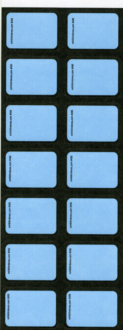 "Blank" Blue Exhibit Labels #486 - ExhibitIndexes.com