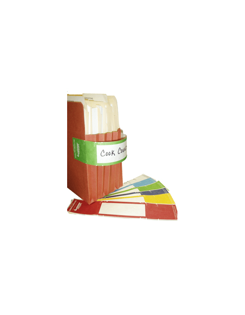 Red File Pocket Handles - ExhibitIndexes.com