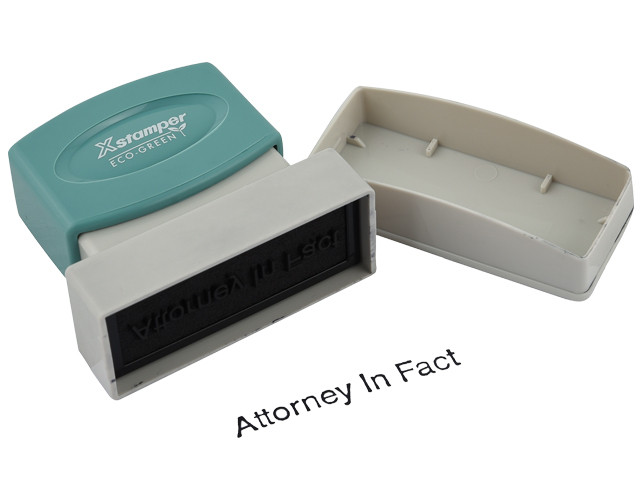 Attorney In Fact Stamp - ExhibitIndexes.com