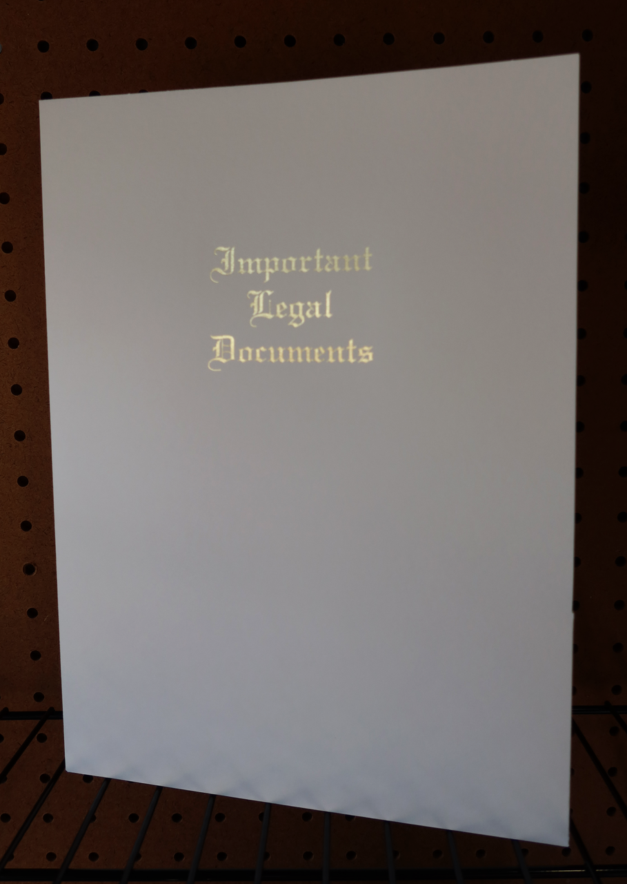 Legal Documents | Personalized Folders | ExhibitIndexes.com