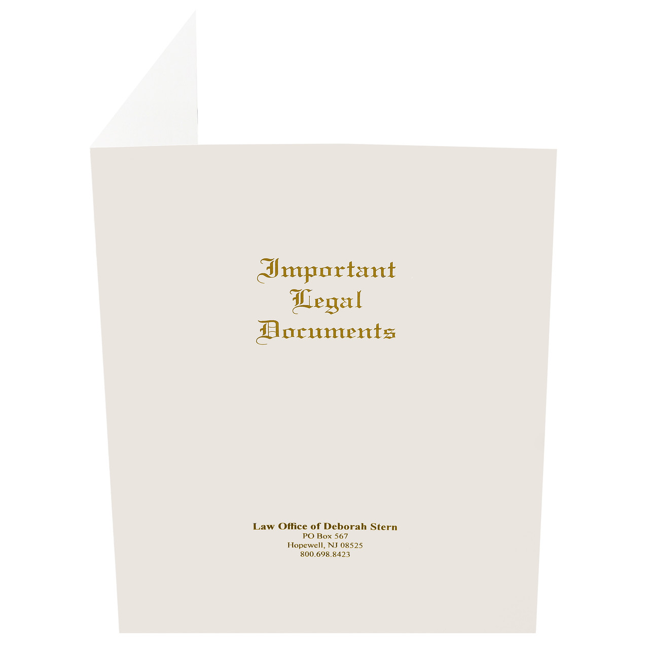 Legal Documents | Personalized Folders | ExhibitIndexes.com