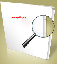Blank Side 1/8th Cut Paper Tab Sets - ExhibitIndexes.com