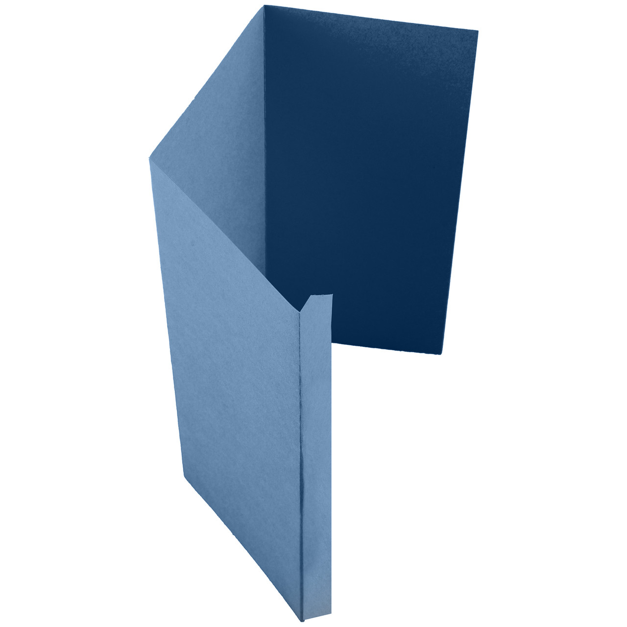 Blue Manuscript Covers Scored Card Stock - ExhibitIndexes.com