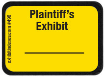 Exhibit Labels | exhibitindexes.com