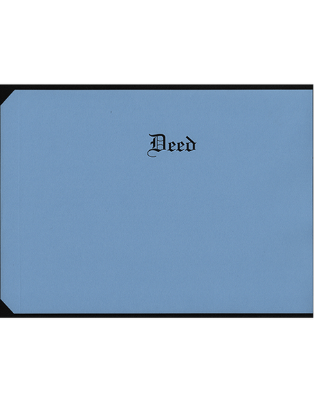 Letter Size Deed Covers - ExhibitIndexes.com