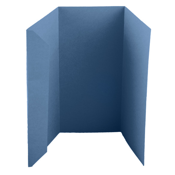 Blue Manuscript Covers Scored Card Stock - ExhibitIndexes.com