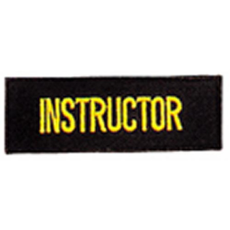 "INSTRUCTOR" PATCH
