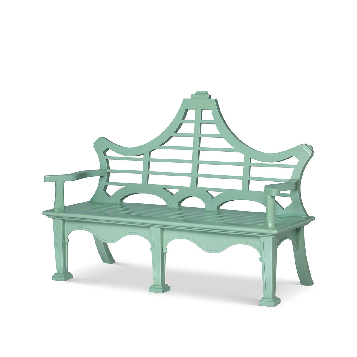 Newport Luxury Outdoor Bench | Green