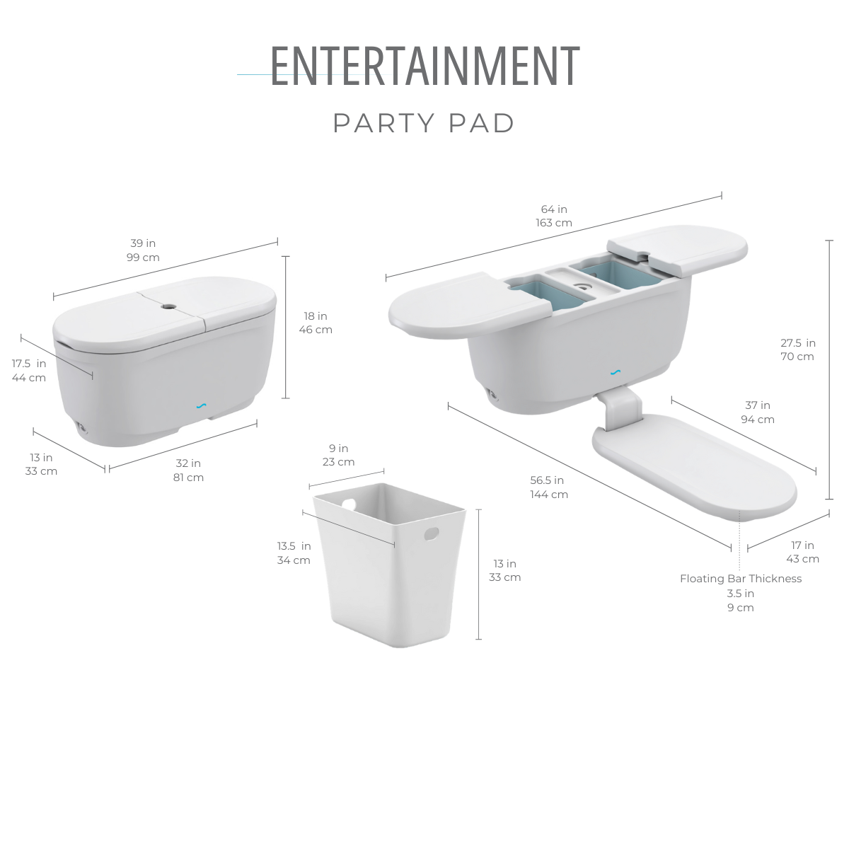 Party Pad - Swimming Pool Swim up Bar