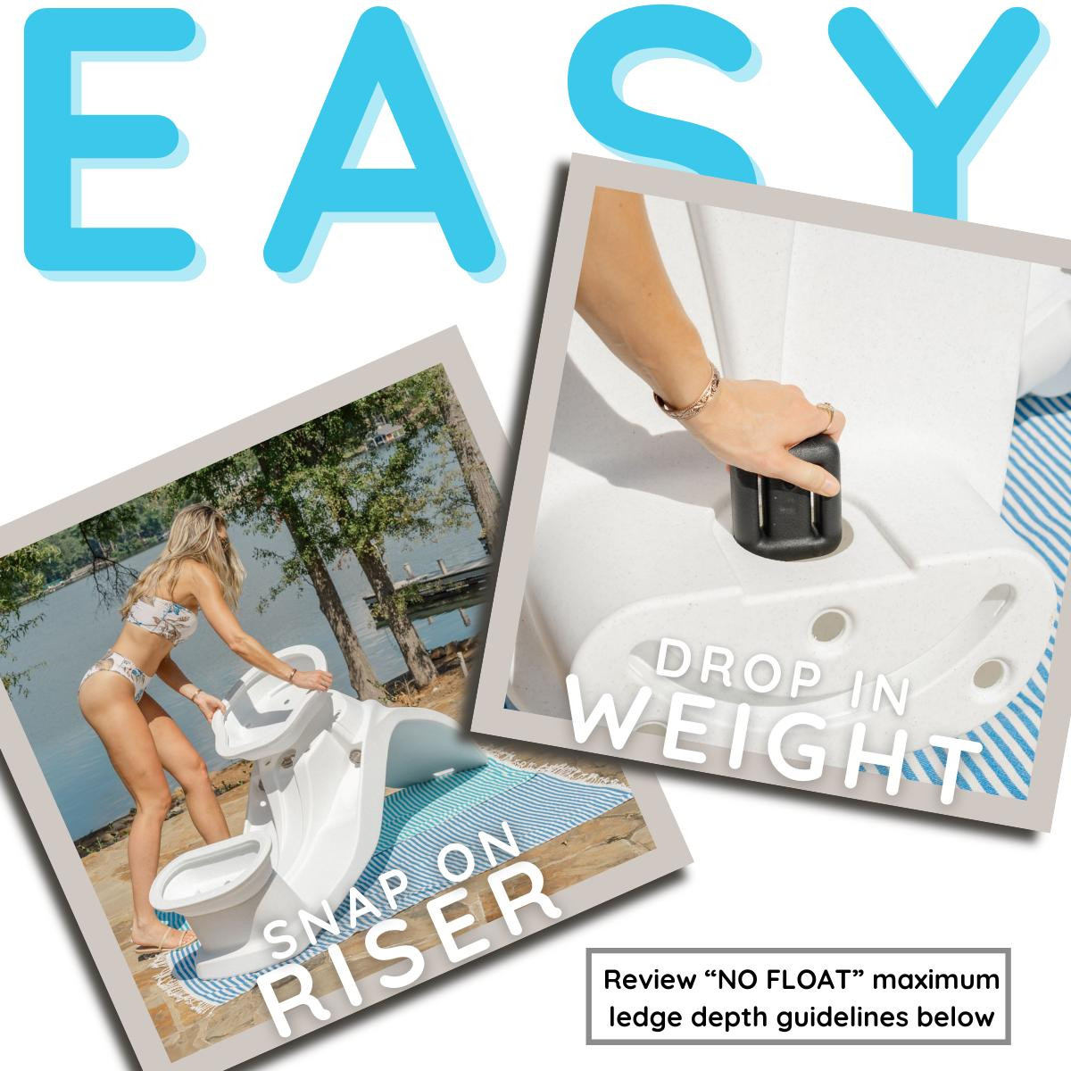 BUY Tenjam Laylo | In Pool Loungers for tanning ledge