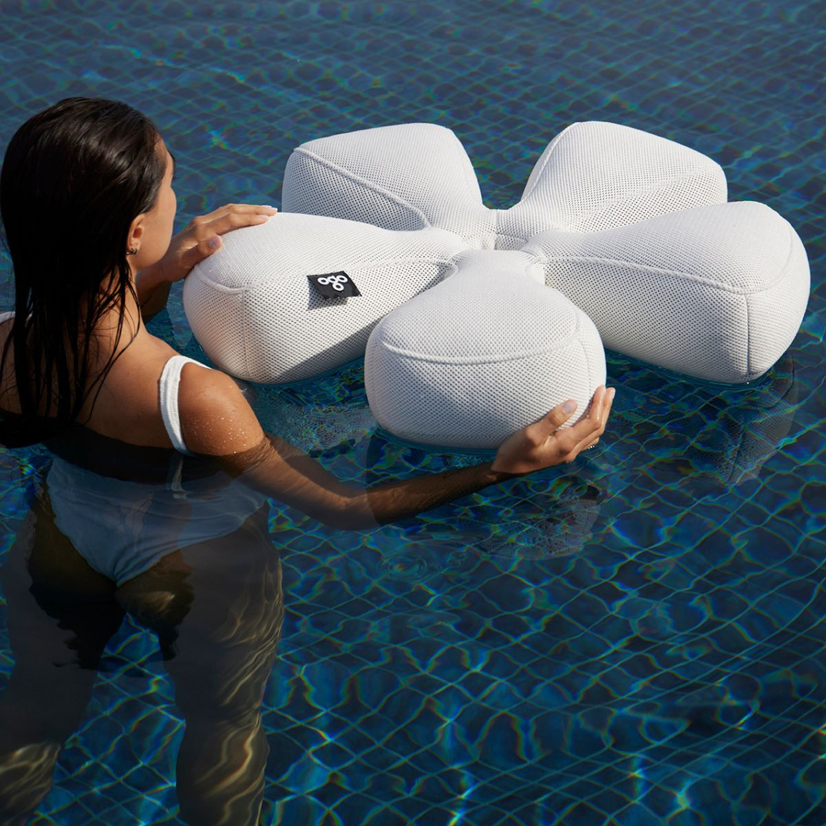 Flower | Luxury Fabric covered Pool Float OGO