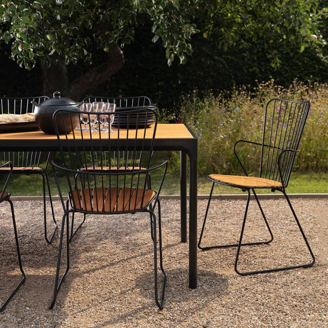 The Four | Outdoor Dining Table | Eco Friendly Bamboo Tops