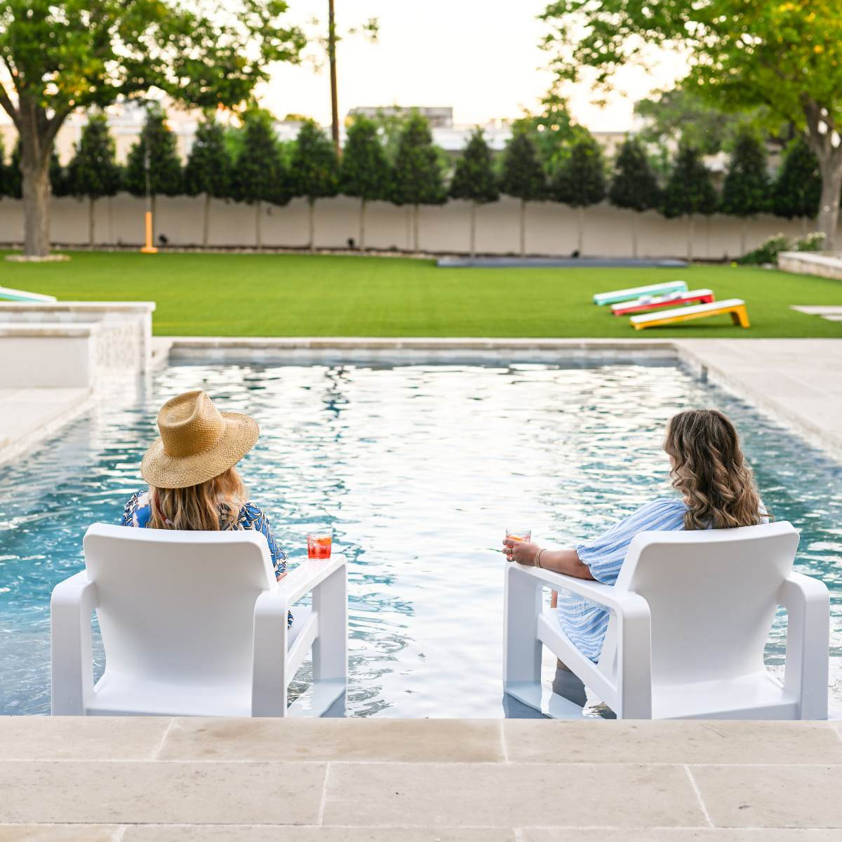 Tupelo Goods Deck Chair | Outdoor Modern Patio Seat