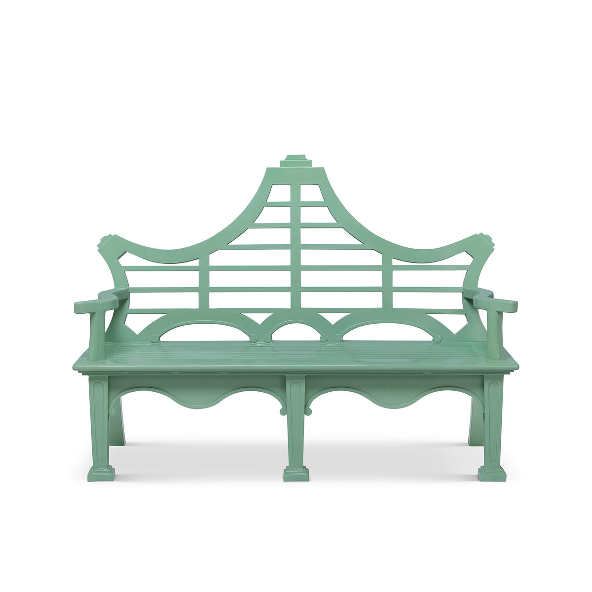 Newport Luxury Outdoor Bench | Green