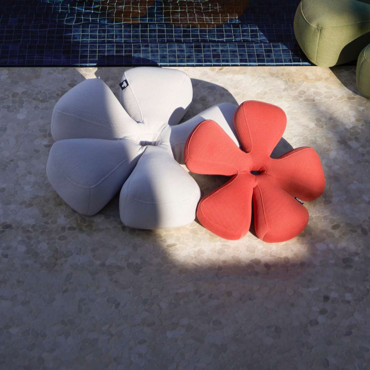 Flower | LARGE Luxury Fabric covered Pool Float OGO