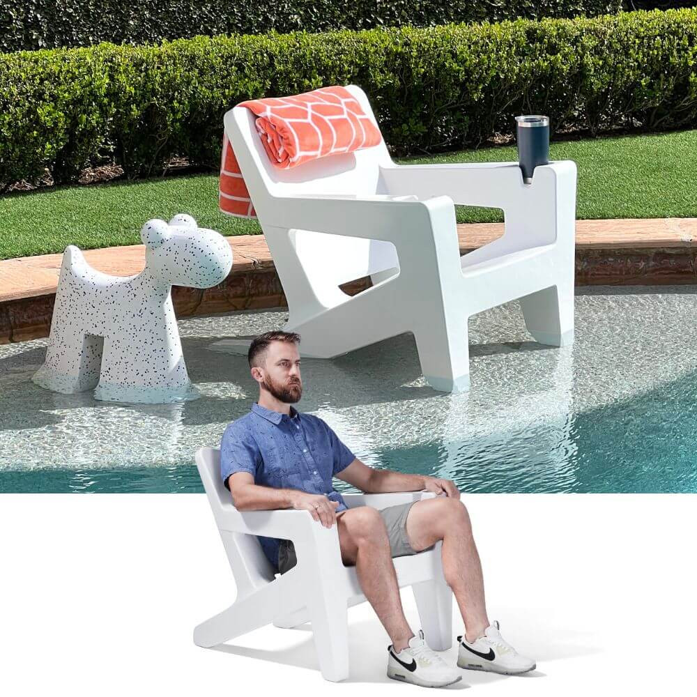 In Pool Chairs & Loungers | Sun Shelf Chaises, Tables & Floats
