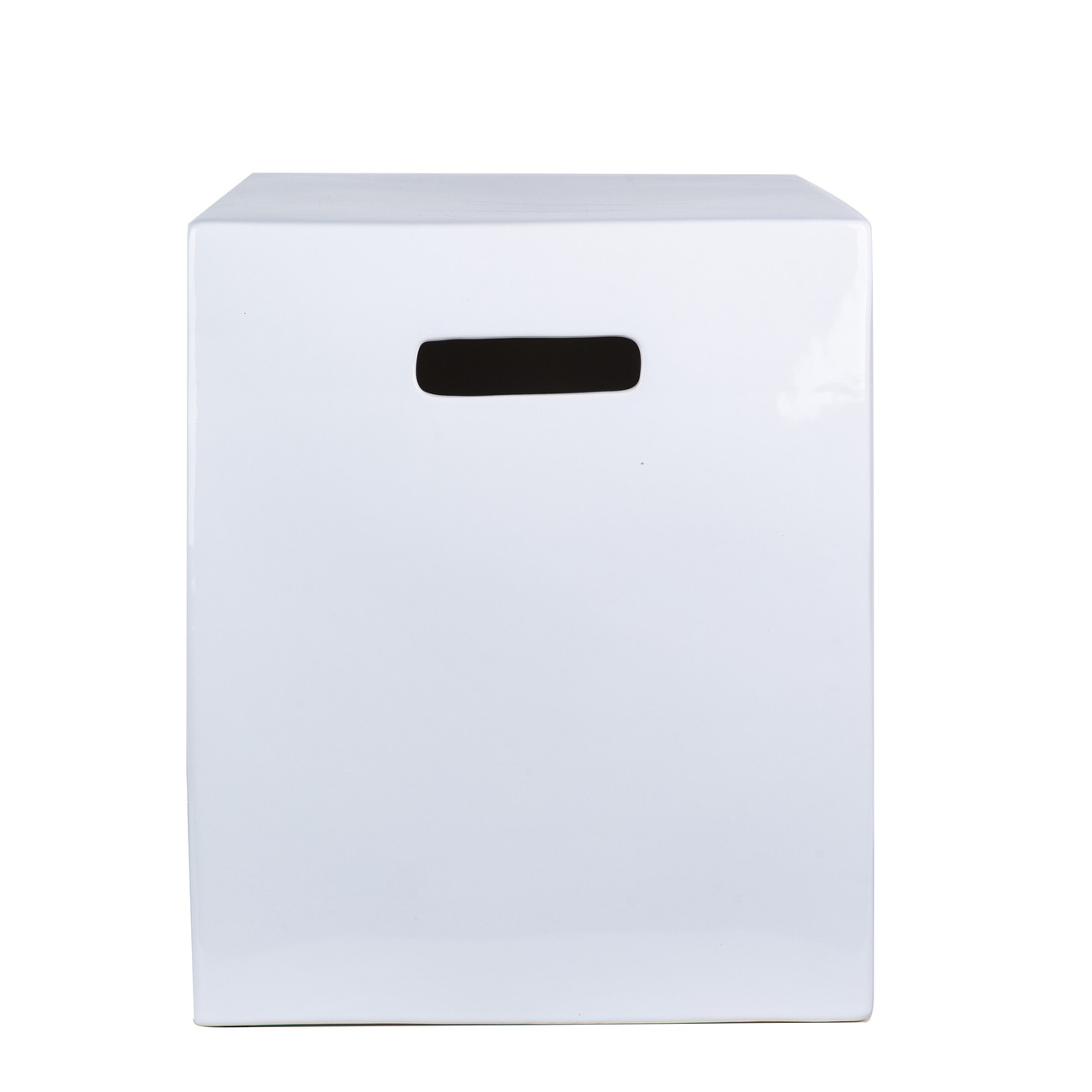 Hampton Square Porcelain Garden Stool