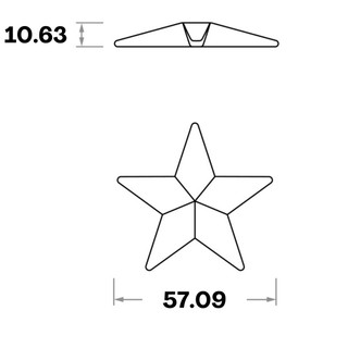 Starfish XL | Luxury Fabric covered Pool Float | OGO