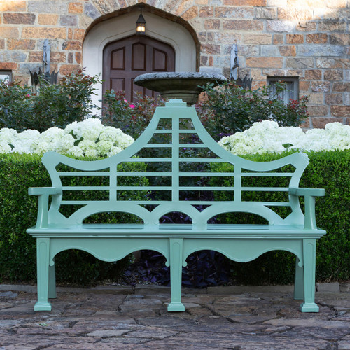 Newport Green Luxury Rustproof Outdoor Bench