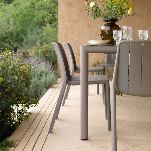 Outdoor Dining Set | Italian Tevere Table & Tiberina Chairs