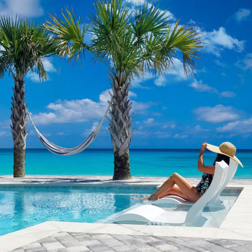 Ledge Lounger Signature Low Back Chair For Pool Baja Ledges