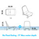Tenjam Freelo Ledge Chair | In-Pool Tanning Lounger