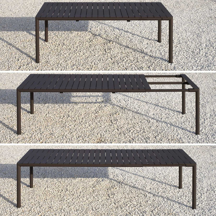 Outdoor Dining Set | Italian Tevere Table & Tiberina Chairs