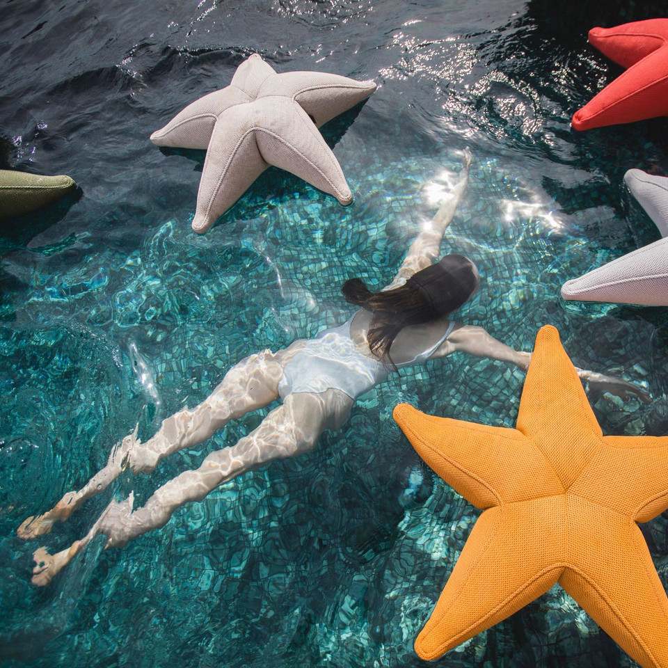 Starfish Luxury Pool Float | Non-Inflatable Handmade Float