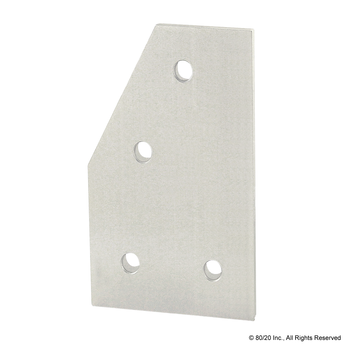 4361 | 15 Series 4 Hole - 60 Degree Angled Flat Plate | CPI Automation