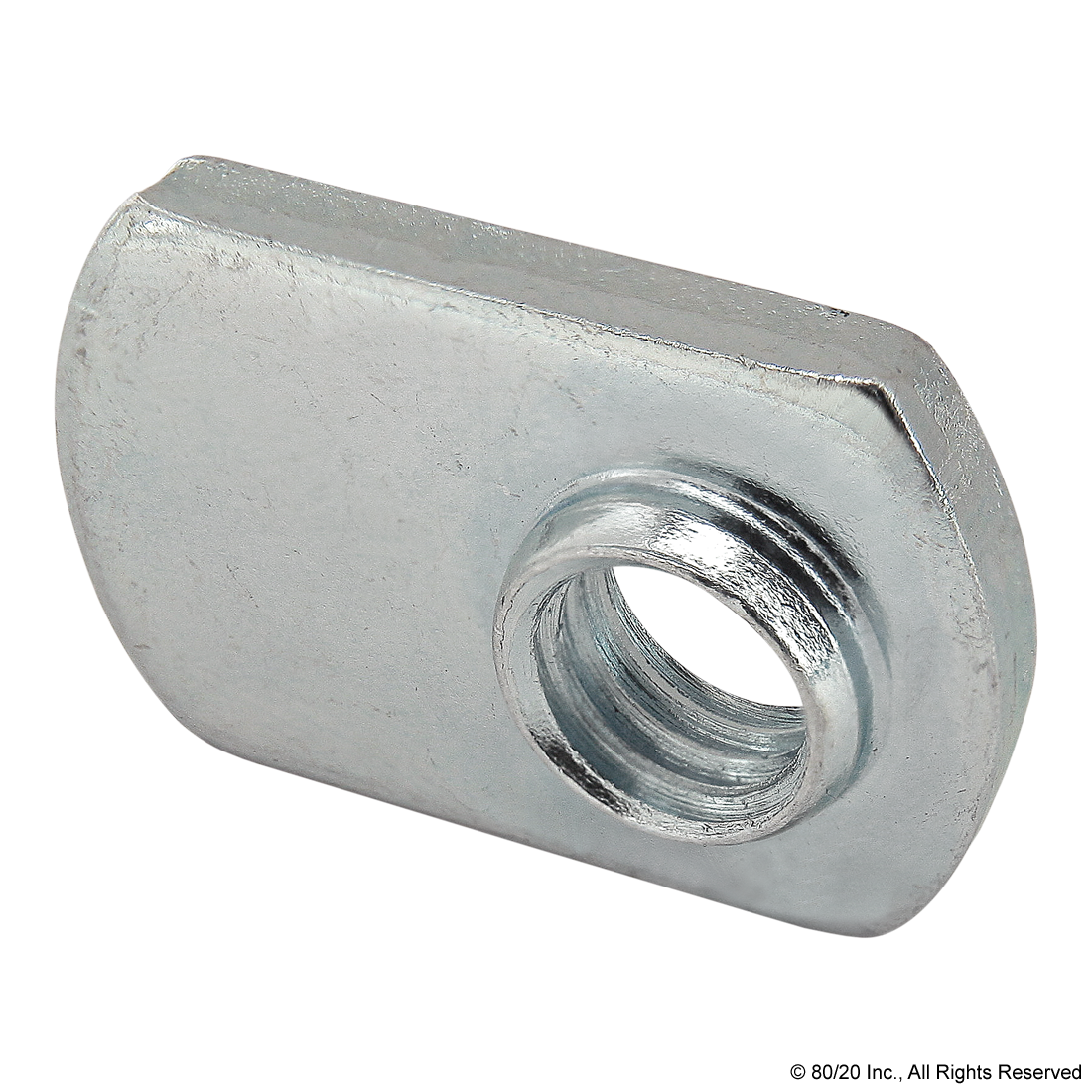 40-1981 | M8 Slide-in Economy T-Nut - Offset Thread | CPI Automation