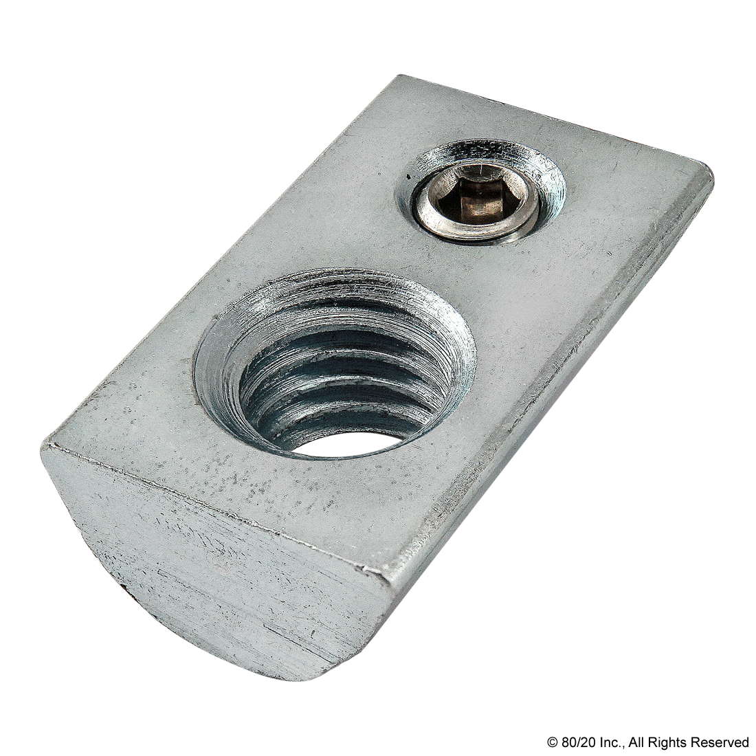 3894 | M8 Roll-In T-Nut with Set Screw | CPI Automation