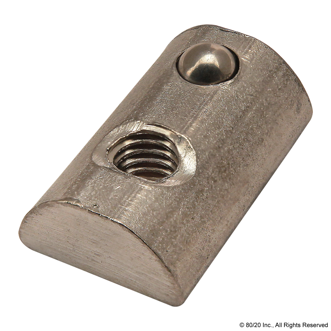 3666 | M4 Roll-In T-Nut with Ball Spring | CPI Automation