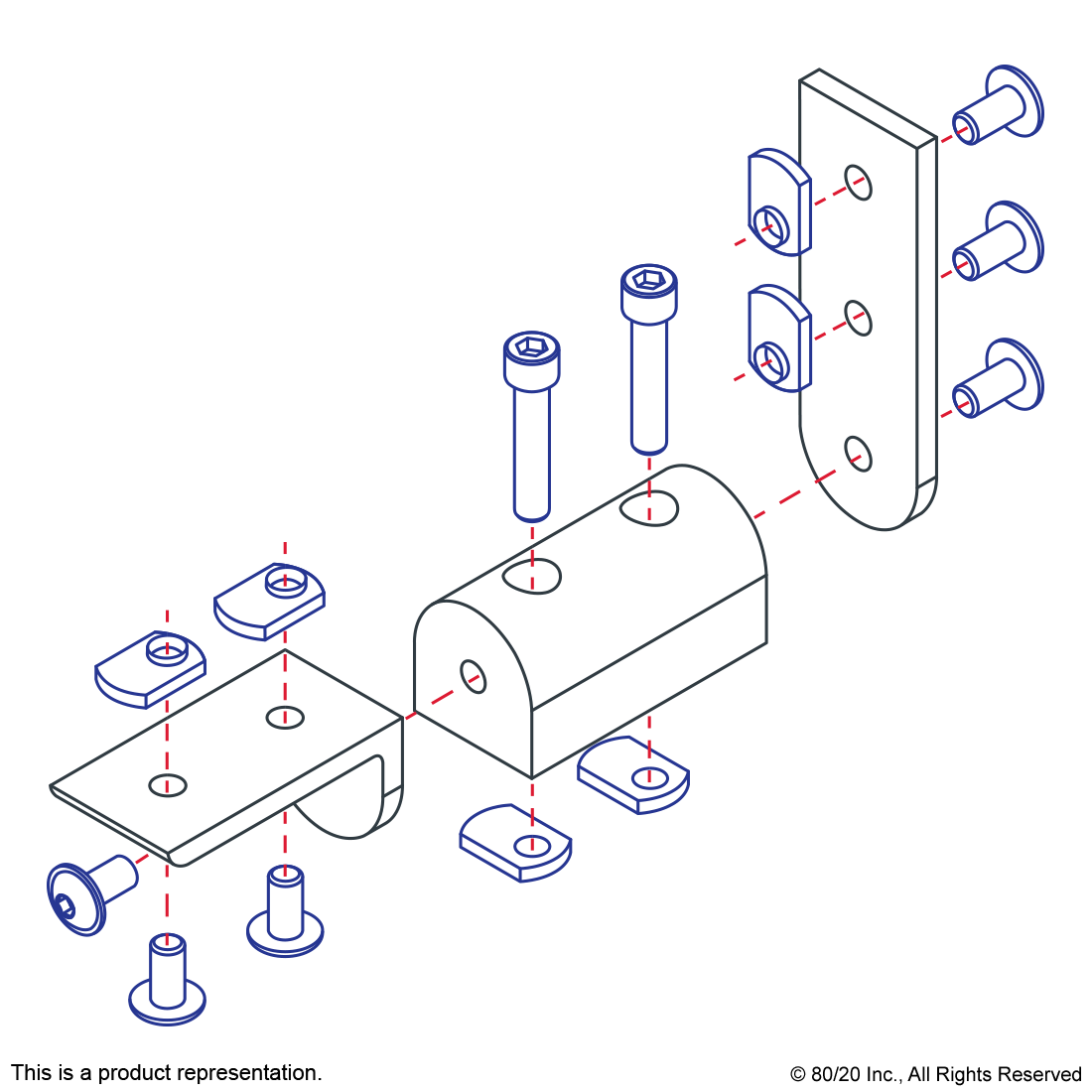 4159 | 10 Series Universal Standard Structural Pivot Assembly with ...